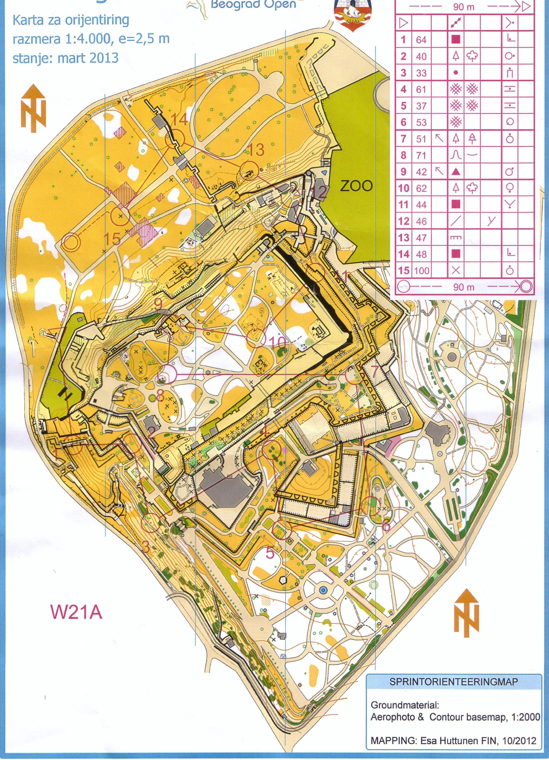 Orienteering Info System