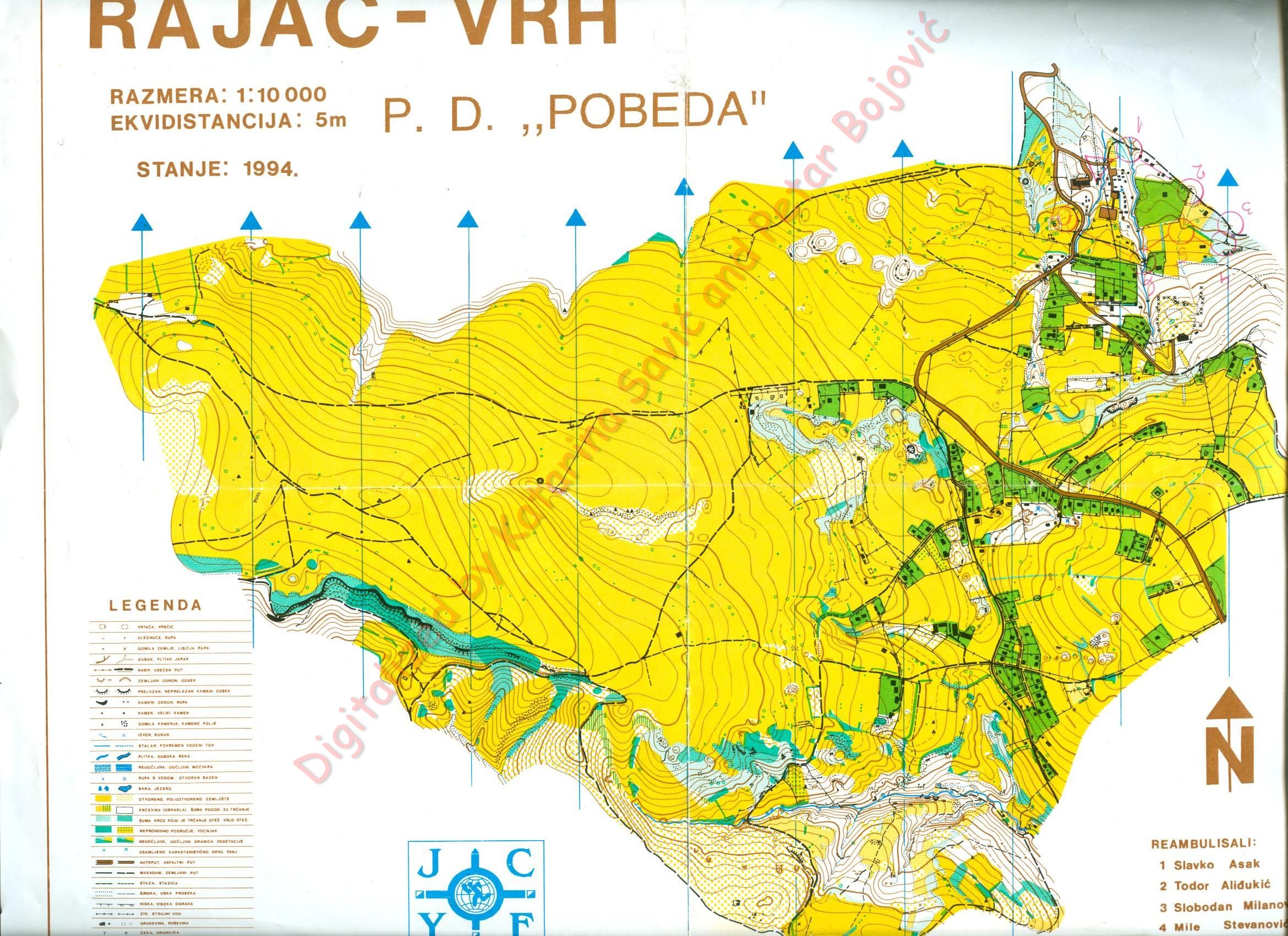 Orienteering Info System